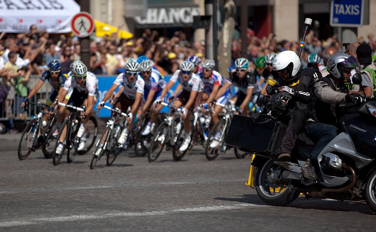 The TOP 6 cyclists of the Tour de France race.